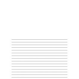 10mm Half-Ruled Writing Paper