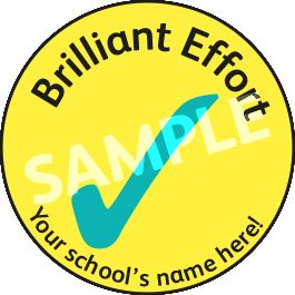 Brilliant Effort Sticker