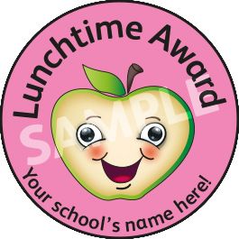 Lunchtime Award Sticker