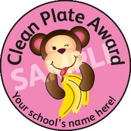 Clean Plate Award Sticker
