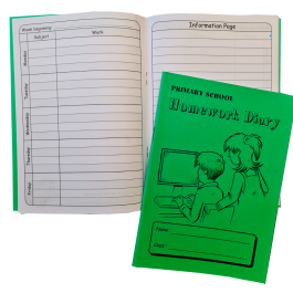 Primary School Diary | Personalised Primary School Diaries | Buy Online